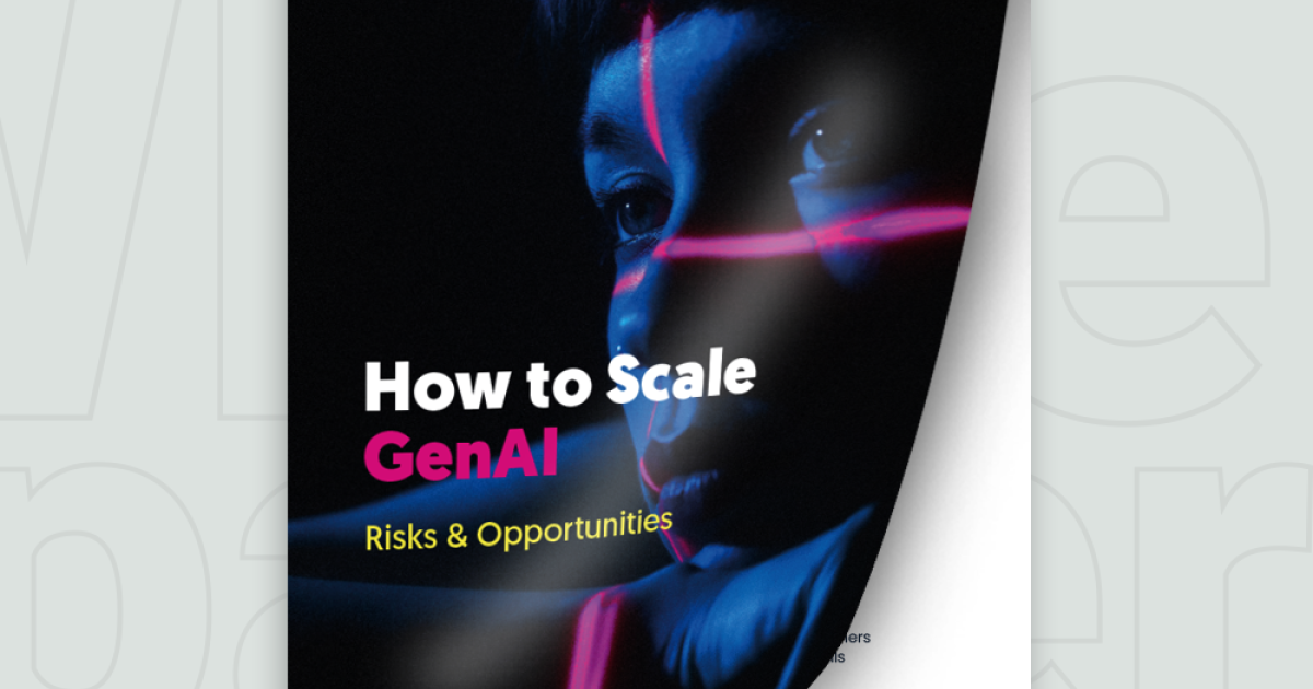 How to Scale GenAI? - White paper | Inetum